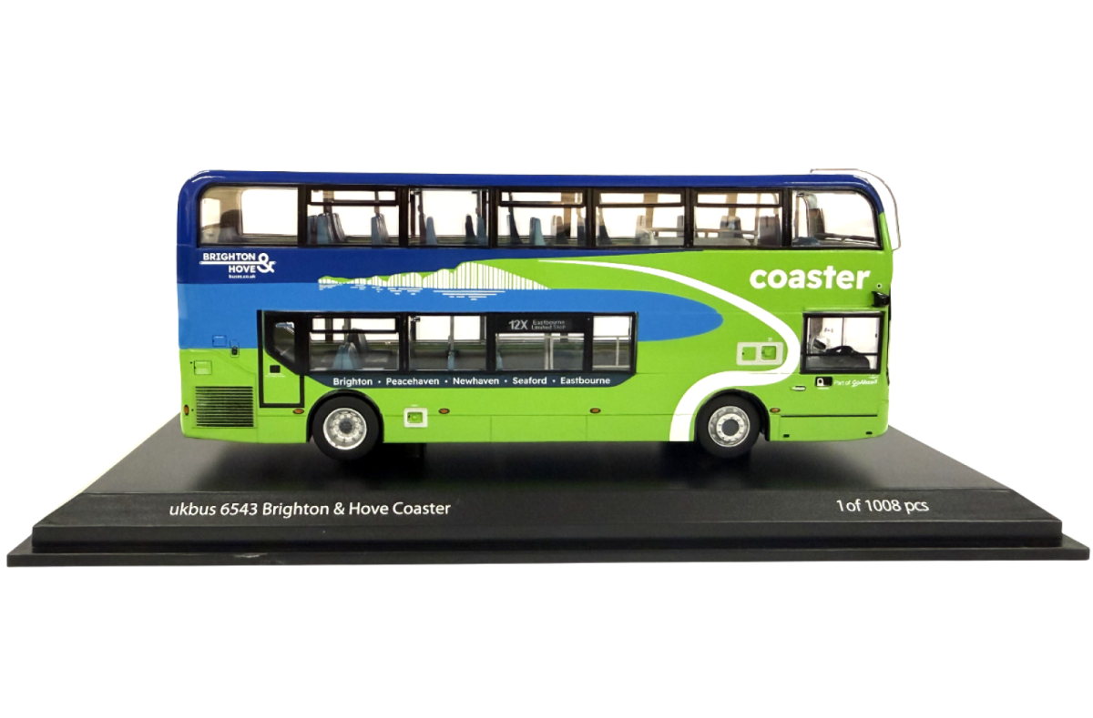 ADL Enviro400 MMC - Model Bus - Coaster - - Brighton and Hove Buses